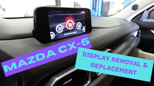 Mazda CX-5 2017 - 2021 Head Unit Sat Navigation Touch Screen Digitzer ...